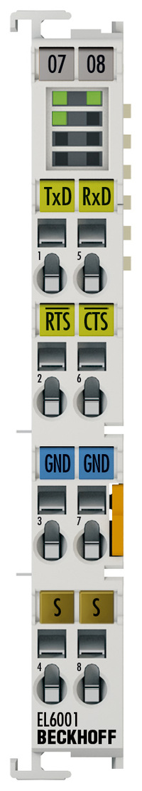 EL6001 | Serielle Schnittstelle RS232 Beckhoff Automation GmbH & Co. KG ...