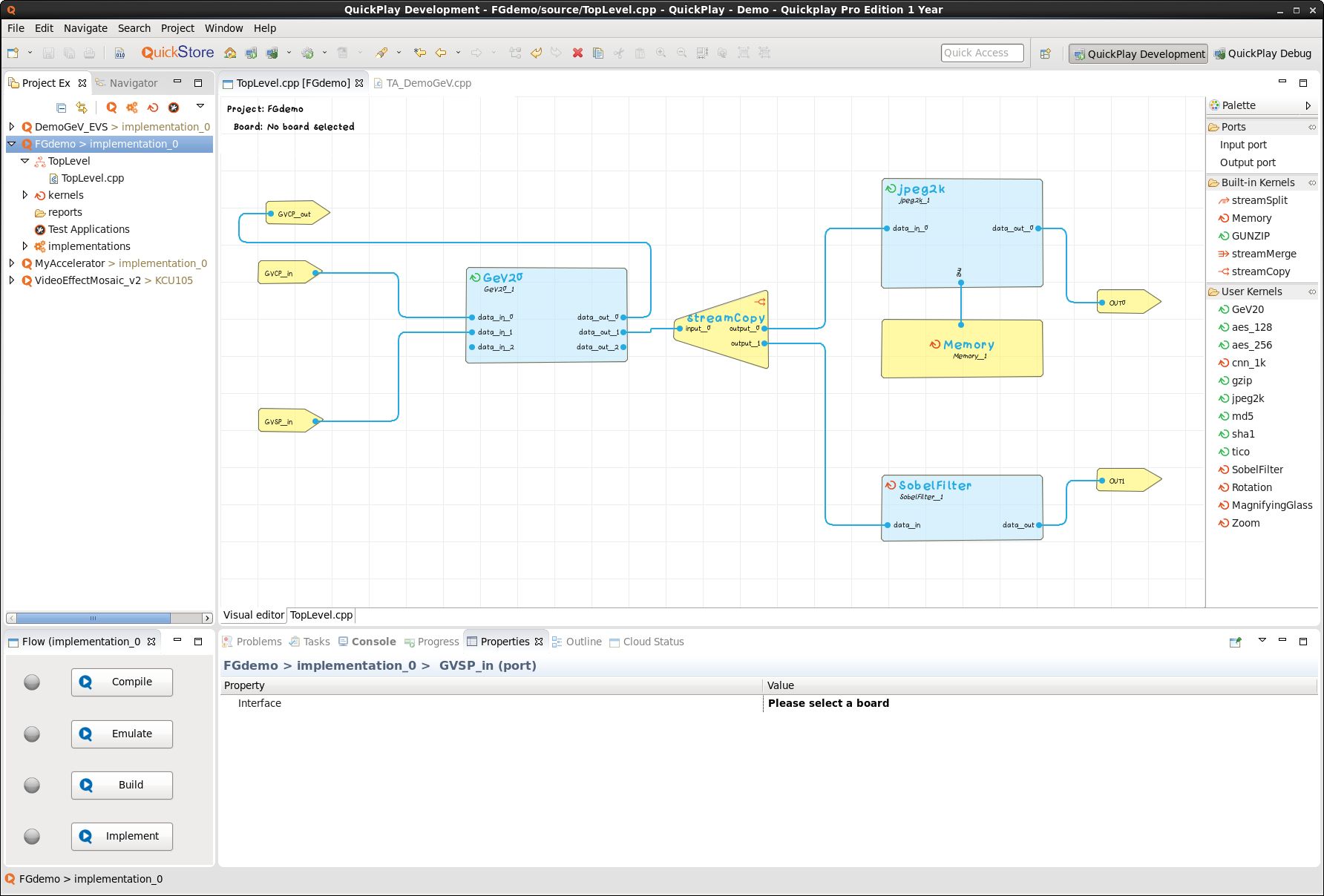FPGA development platform for computer vision | inVISION