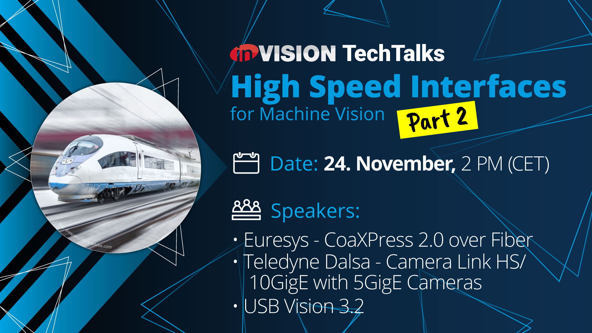 Webinar 'High Speed Interfaces - Part 2' - inVISION