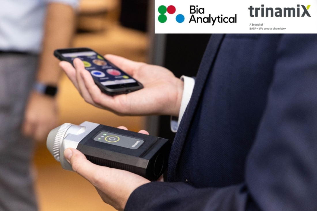 Partnerschaft Trinamix und Bia Analytical | inVISION