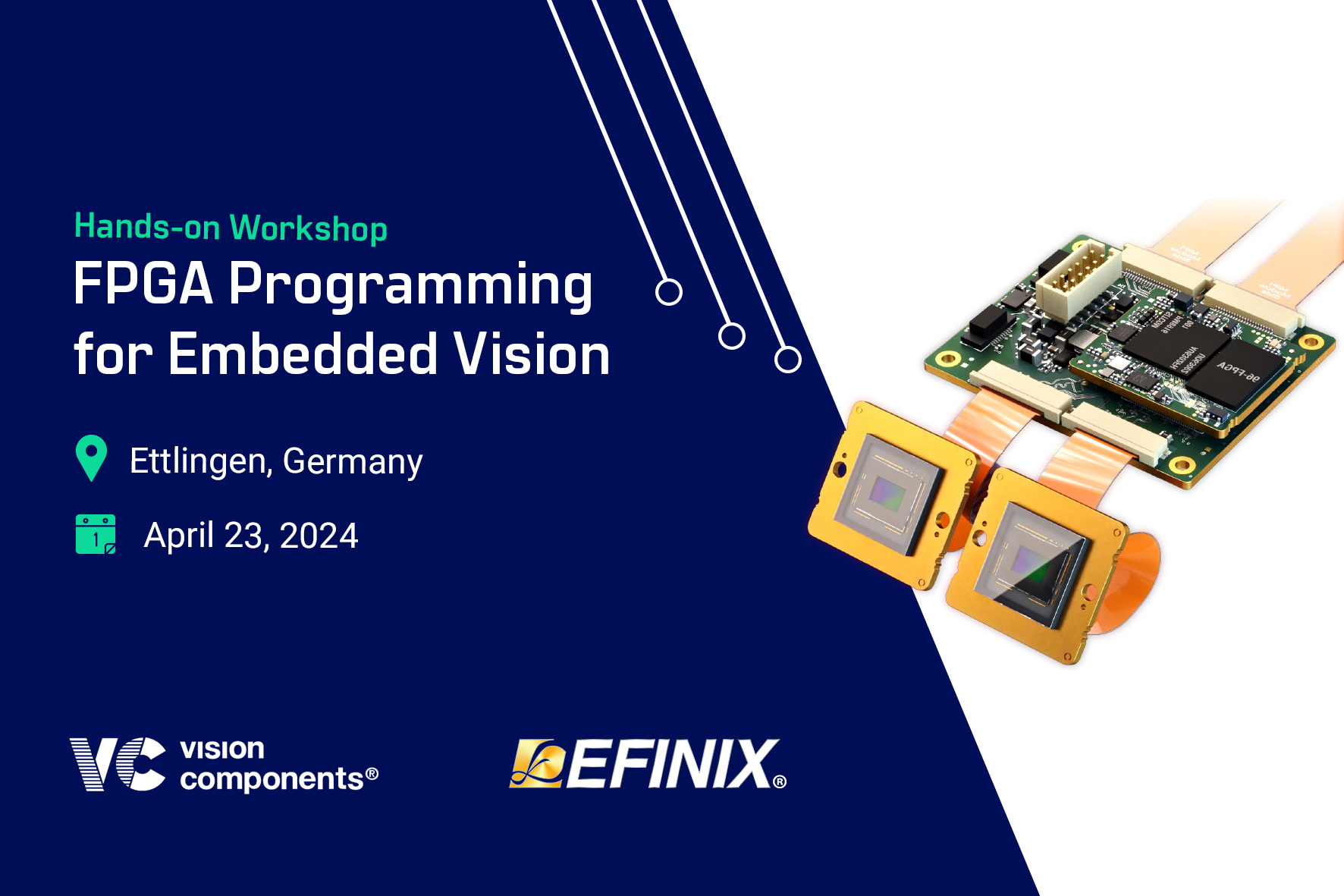 FPGA-Workshop von Vision Components und Efinix | inVISION