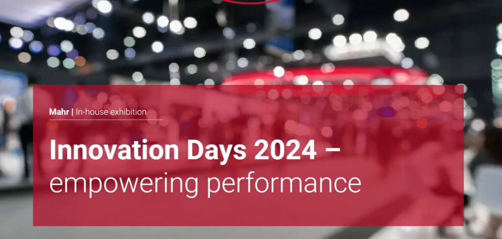 Mahr Innovation Days 2024 - inVISION