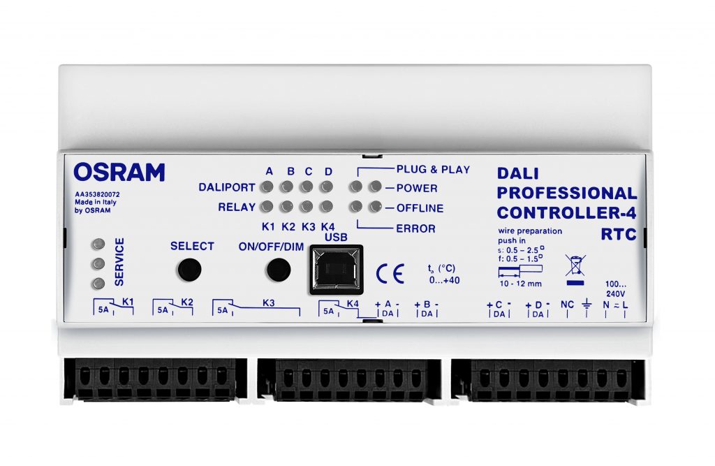 Dali-Pro-Control App-von Osram - GEBÄUDEDIGITAL