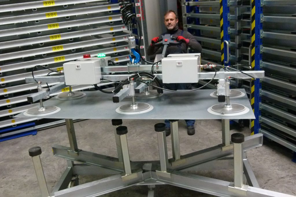 Die hohe Kunst des Platten-Handlings - dhf Intralogistik online