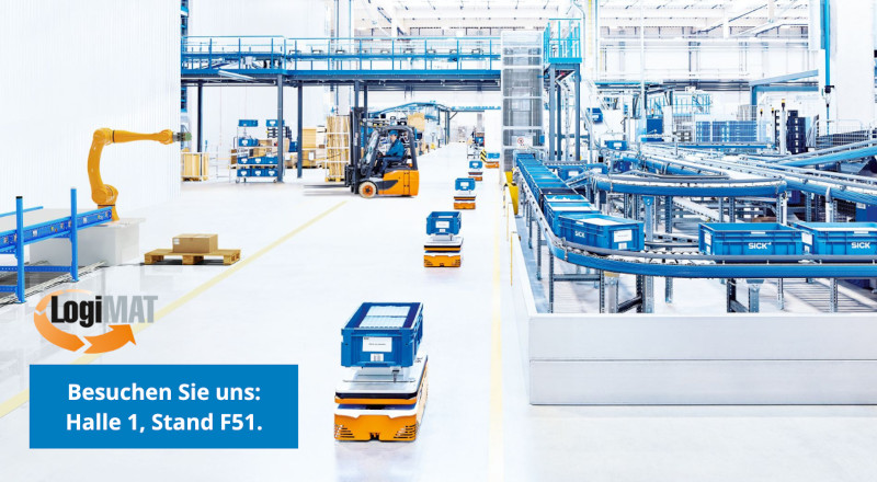 Smarte Intralogistik mit SICK - dhf Intralogistik online