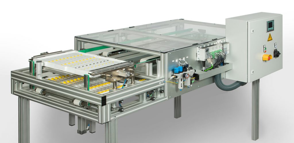 System für kürzere Tray-Wechselzeit - ROBOTIK UND PRODUKTION