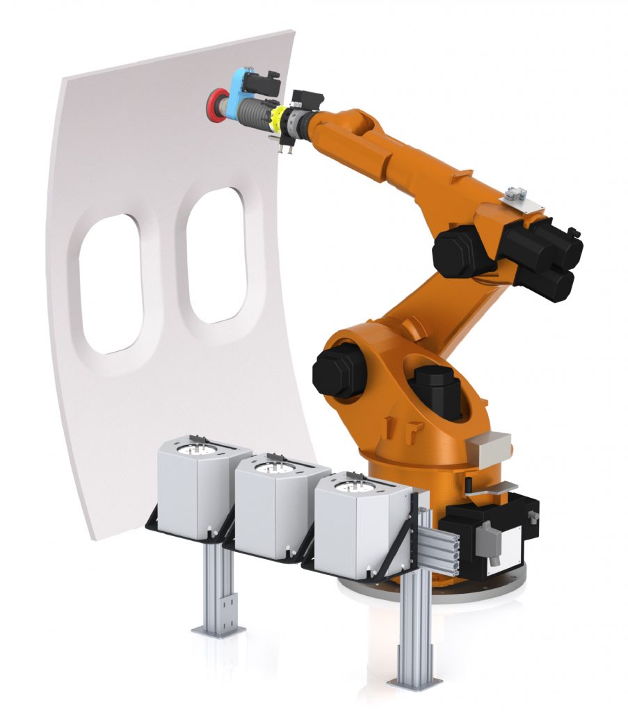 Autonome Schleifgeräte für Flugzeugbaugruppen - ROBOTIK UND PRODUKTION
