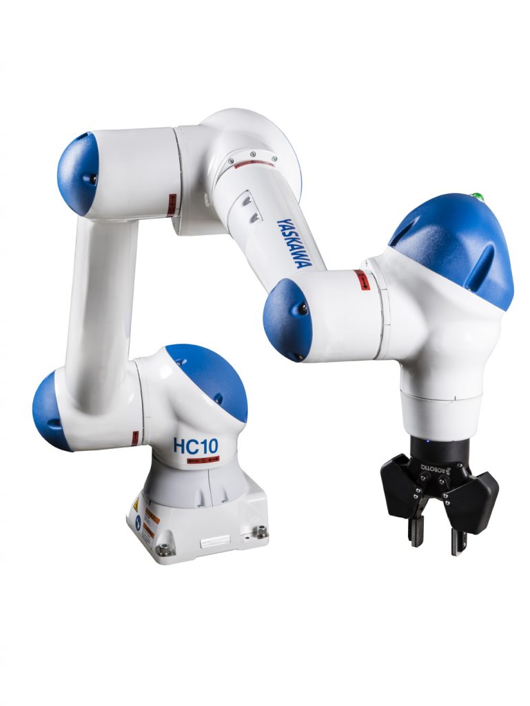 Handling-Roboter mit MRK-Greifer und Schraubautomat | ROBOTIK UND ...