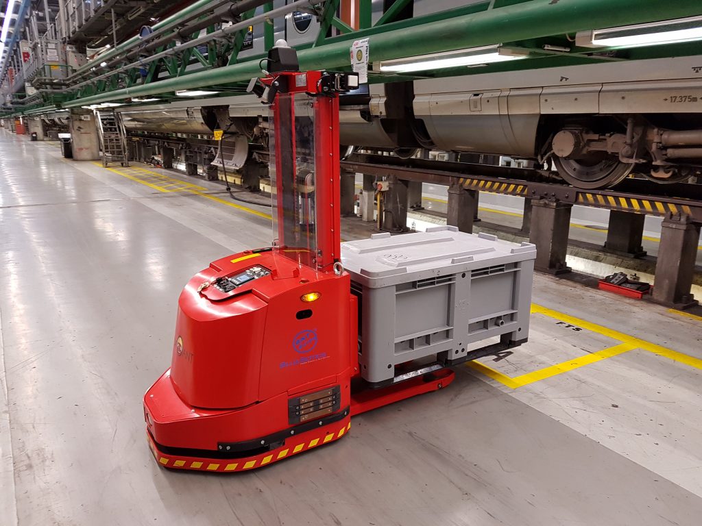 Fahrerloses Transportsystem für den Münchener Hauptbahnhof - ROBOTIK ...