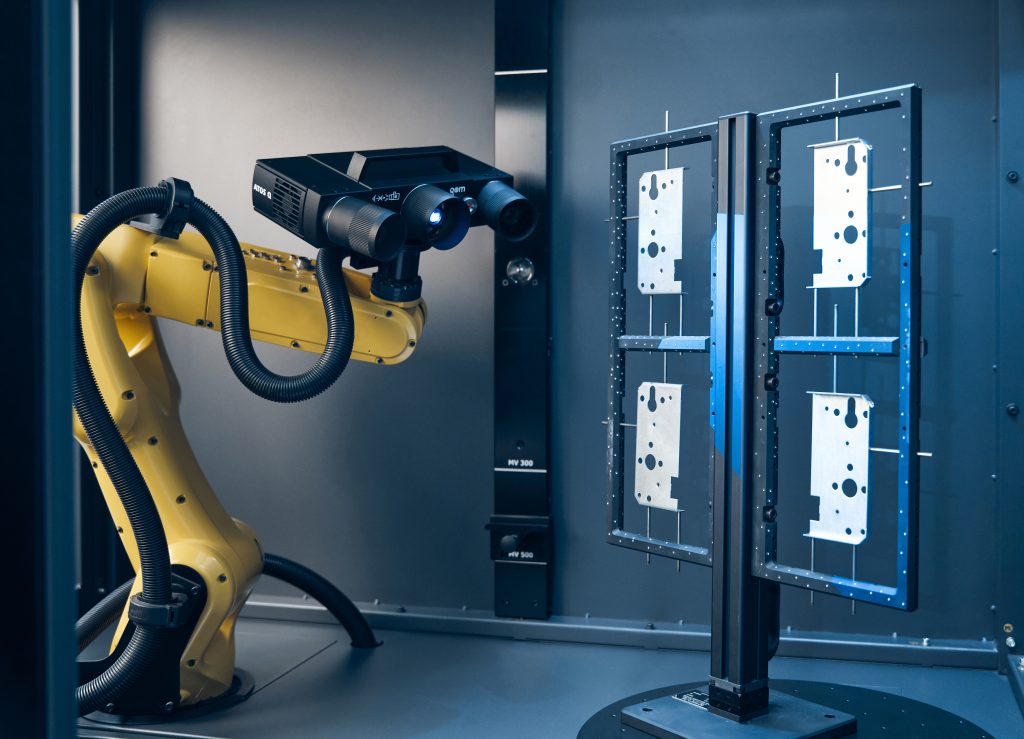 3D-Scanner für Inspektionsaufgaben - ROBOTIK UND PRODUKTION