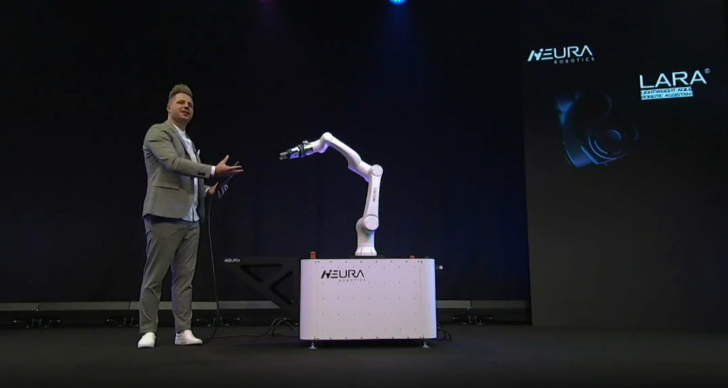 Neura Robotics präsentiert neue Lösungen für MRK und Co. - ROBOTIK UND ...