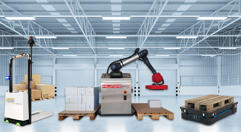 Intralogistik Lösungen 4.0 - ROBOTIK UND PRODUKTION