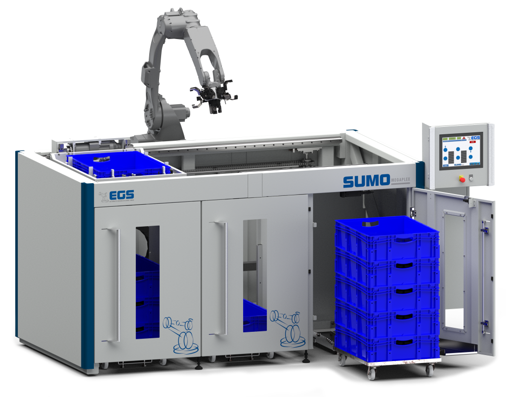 Automatische Bestückung eines Fügevorgangs - ROBOTIK UND PRODUKTION