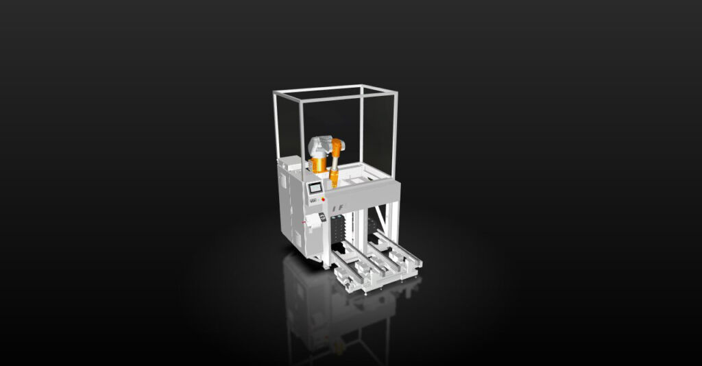 Palettierlösung mit Roboter - ROBOTIK UND PRODUKTION