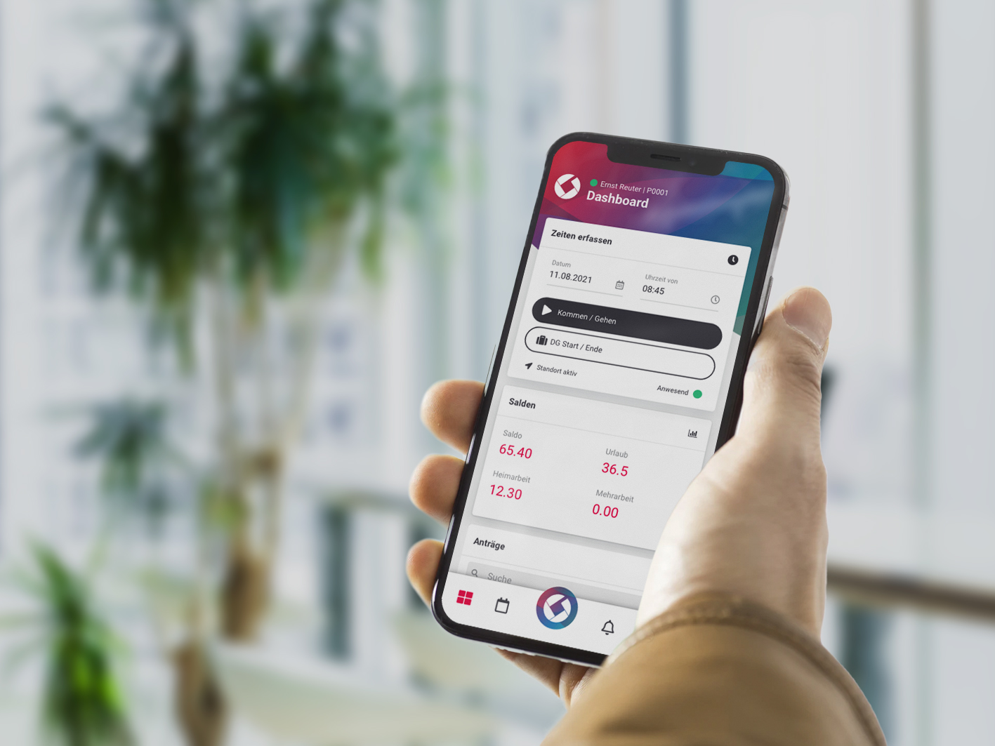 GFOS-App mit Workforce-Management-Funktionen - IT&Production
