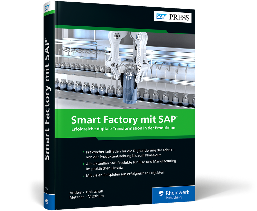 Neues Fachbuch: Smart Factory mit SAP | INDUSTRIE 4.0-MAGAZIN