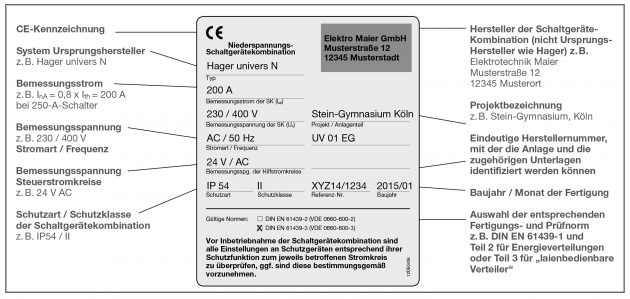 Dokumentation beim Bau von Niederspannungs-Schaltanlagen | Schaltschrankbau