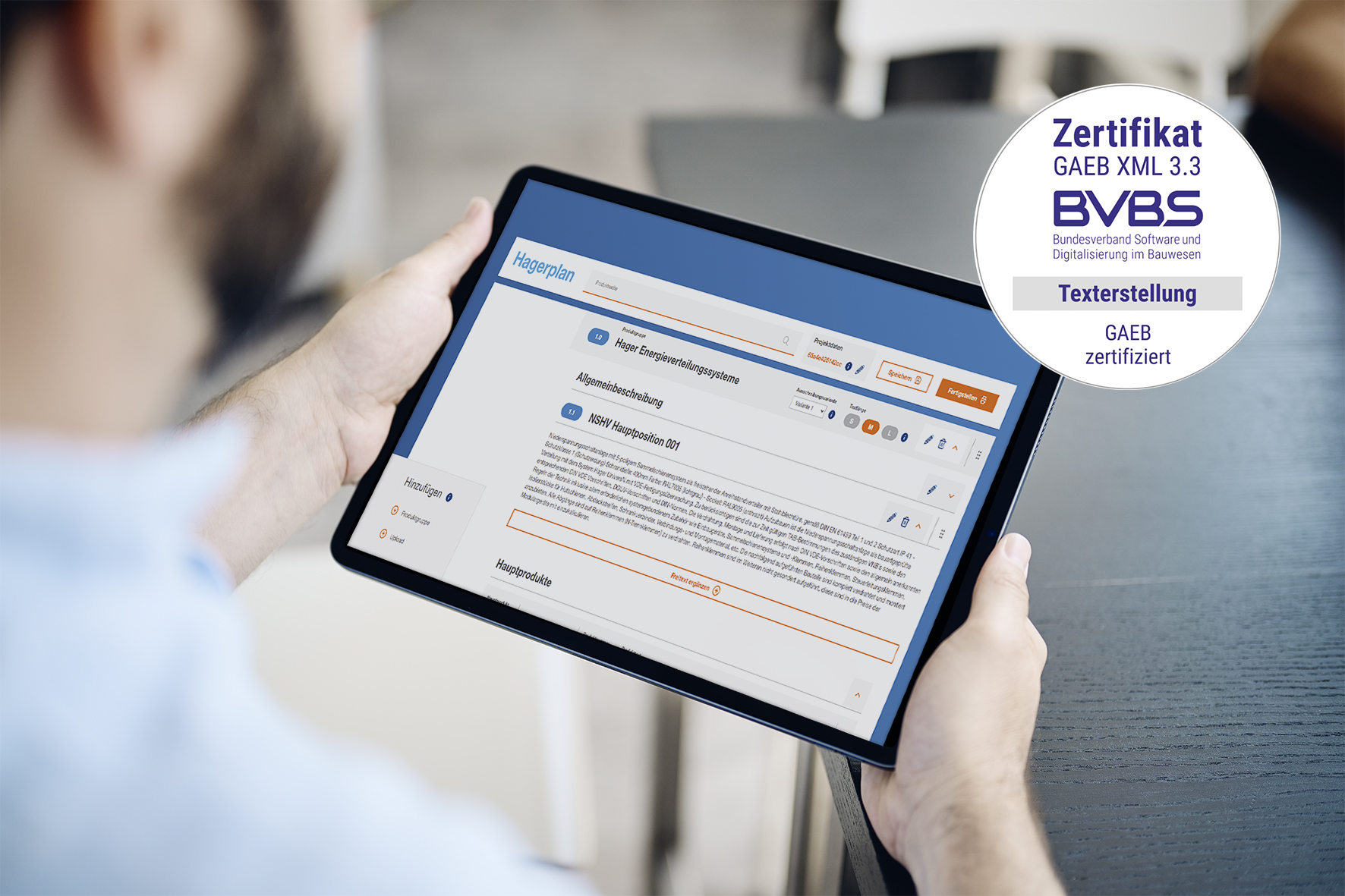 Hagerplan 2.1 GAEB-zertifiziert | Schaltschrankbau