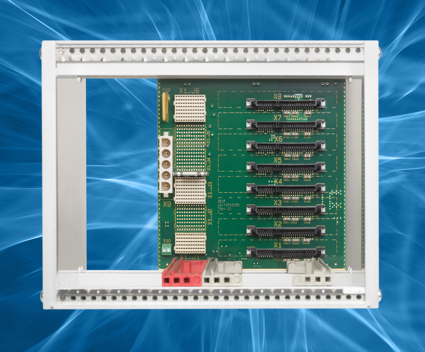 Achtfach SATA SSD Einschubkassette - IoT Design