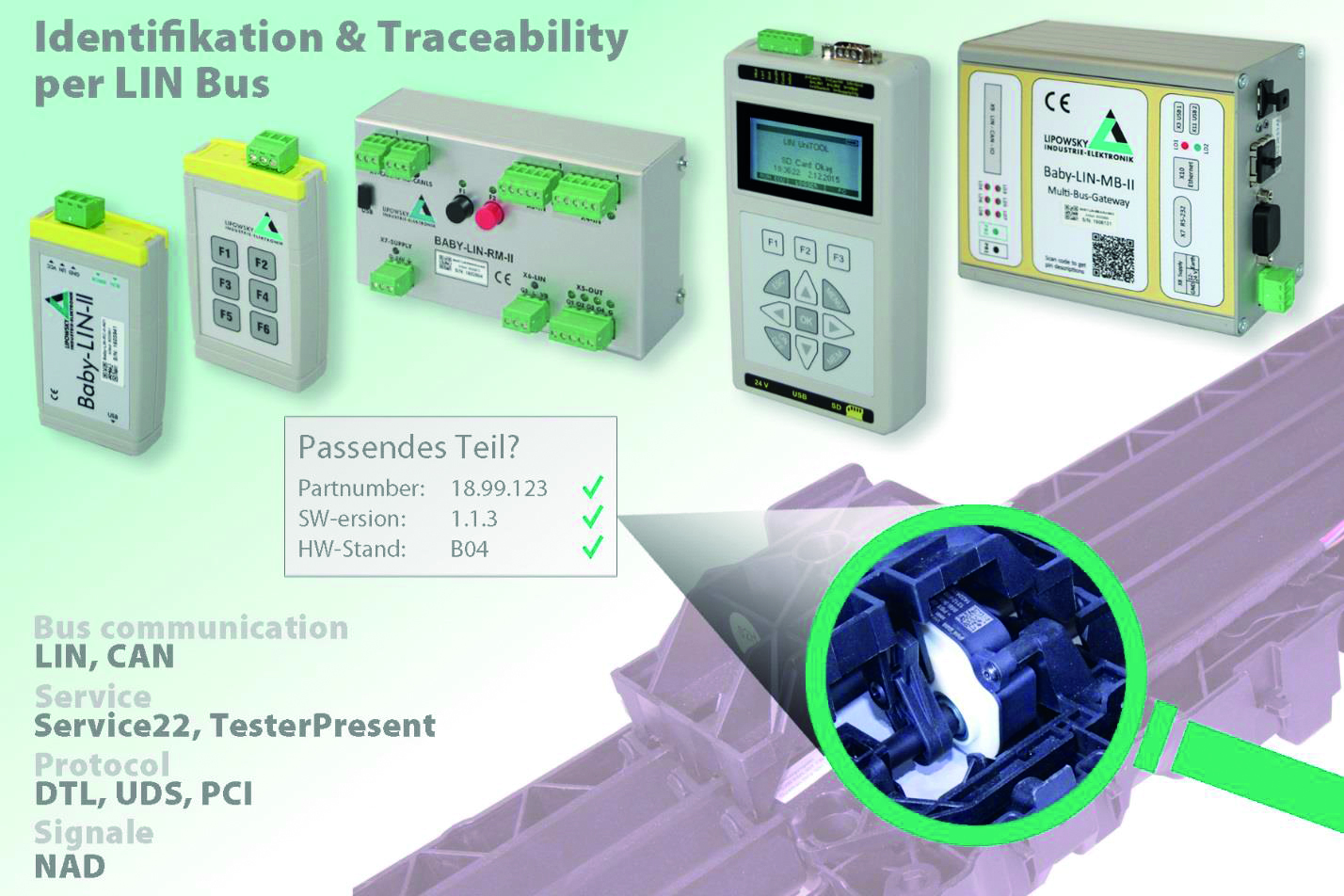 LIN-Bussystem für Produktion und Prüfstand | Der Maschinenbau