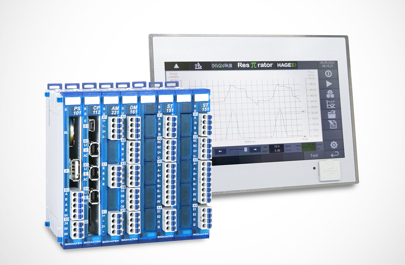 Sigmatek-Steuerungstechnik in Notfall-Beatmungsgerät | Der Maschinenbau