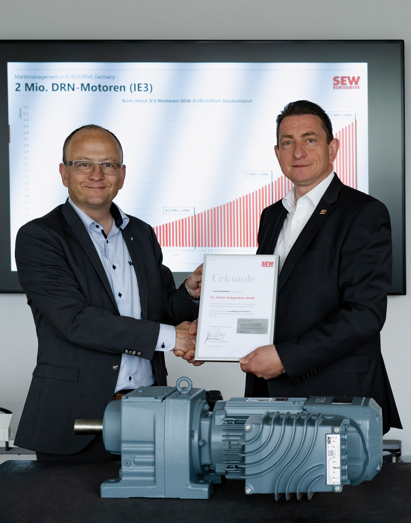 Zwei Millionen DRN..-Motoren ausgeliefert | Der Maschinenbau