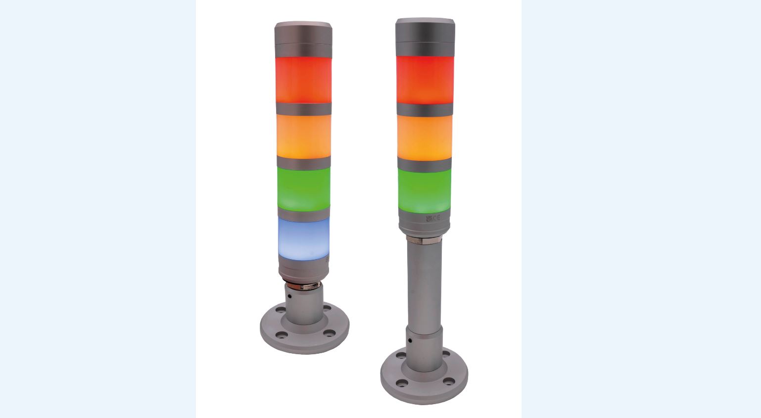 Zwei neue LED-Signalleuchten | Der Maschinenbau: News für Maschinenbauer